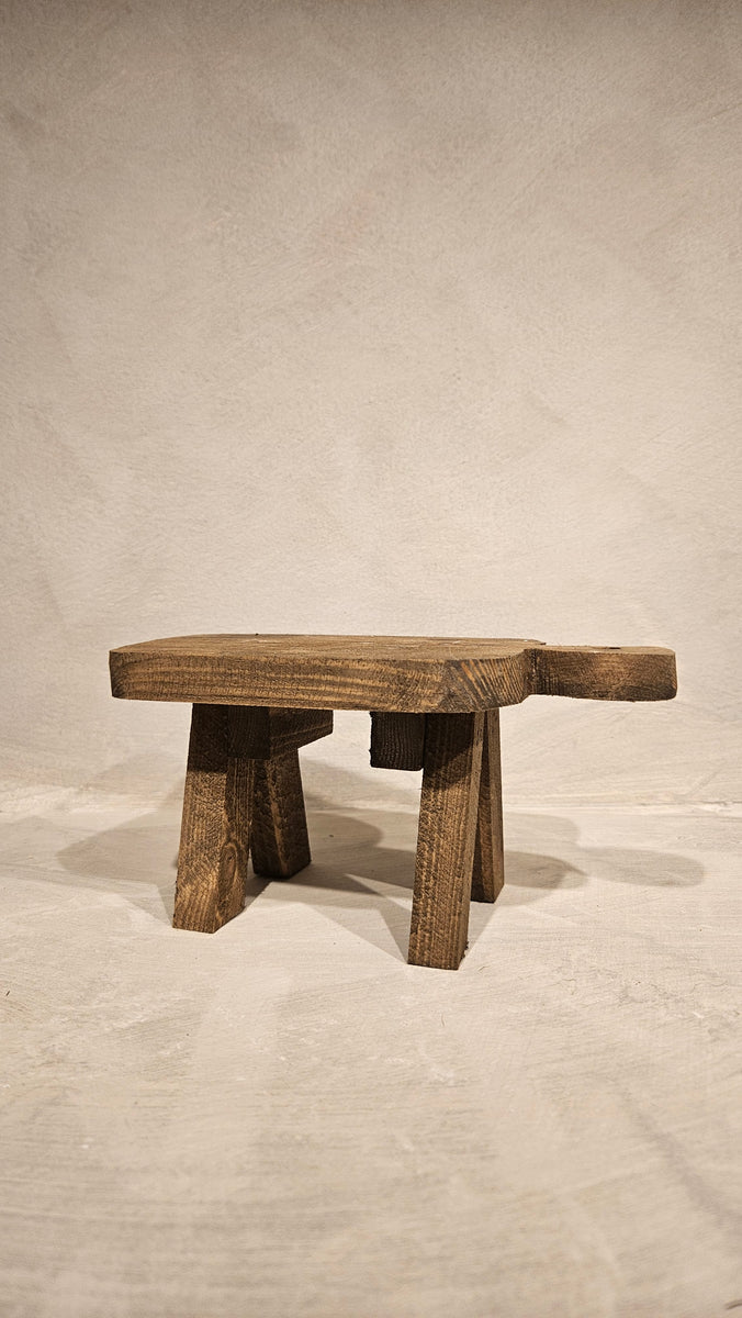 Wood Bench Pedestal in Walnut – Home + Aspects