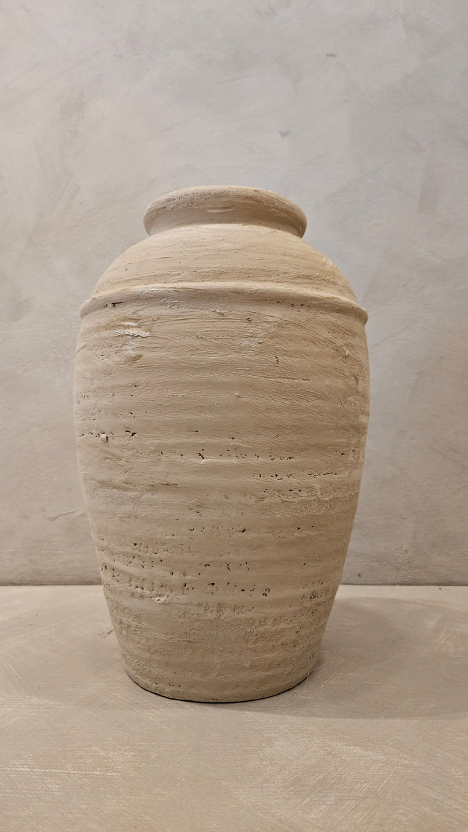 Harper Jar in Matte Beige – Home + Aspects